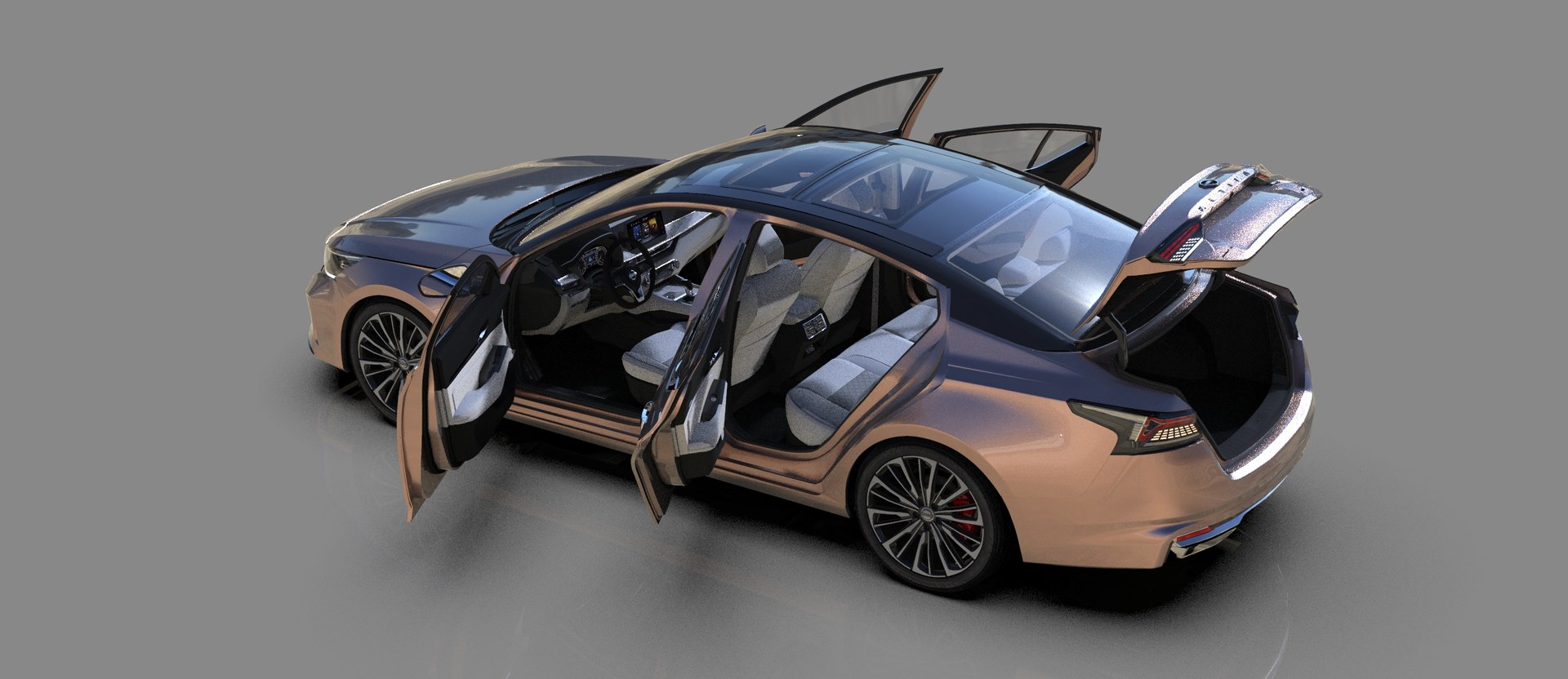 Nissan Altima CN-Spec 2020-2023 3D model - TurboSquid 2125124