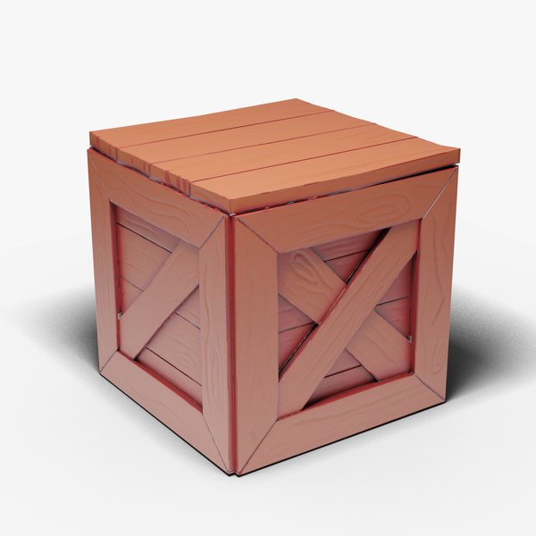 Game Crate LODs 3D model - TurboSquid 1759033