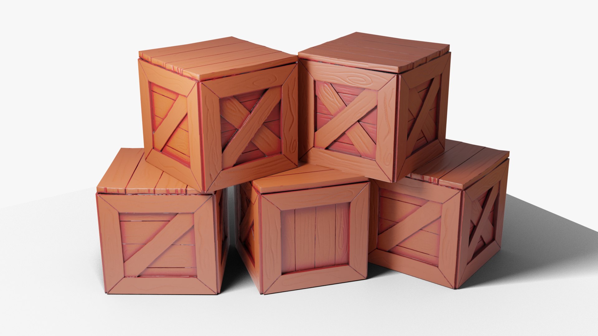 Game Crate LODs 3D Model - TurboSquid 1759033