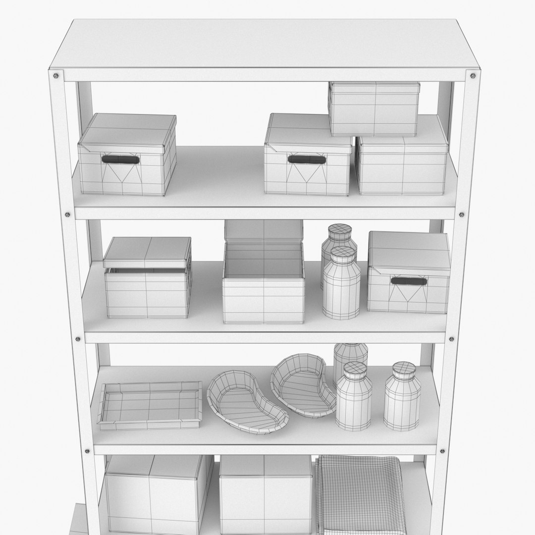 Realistic medical rack items 3D - TurboSquid 1208192