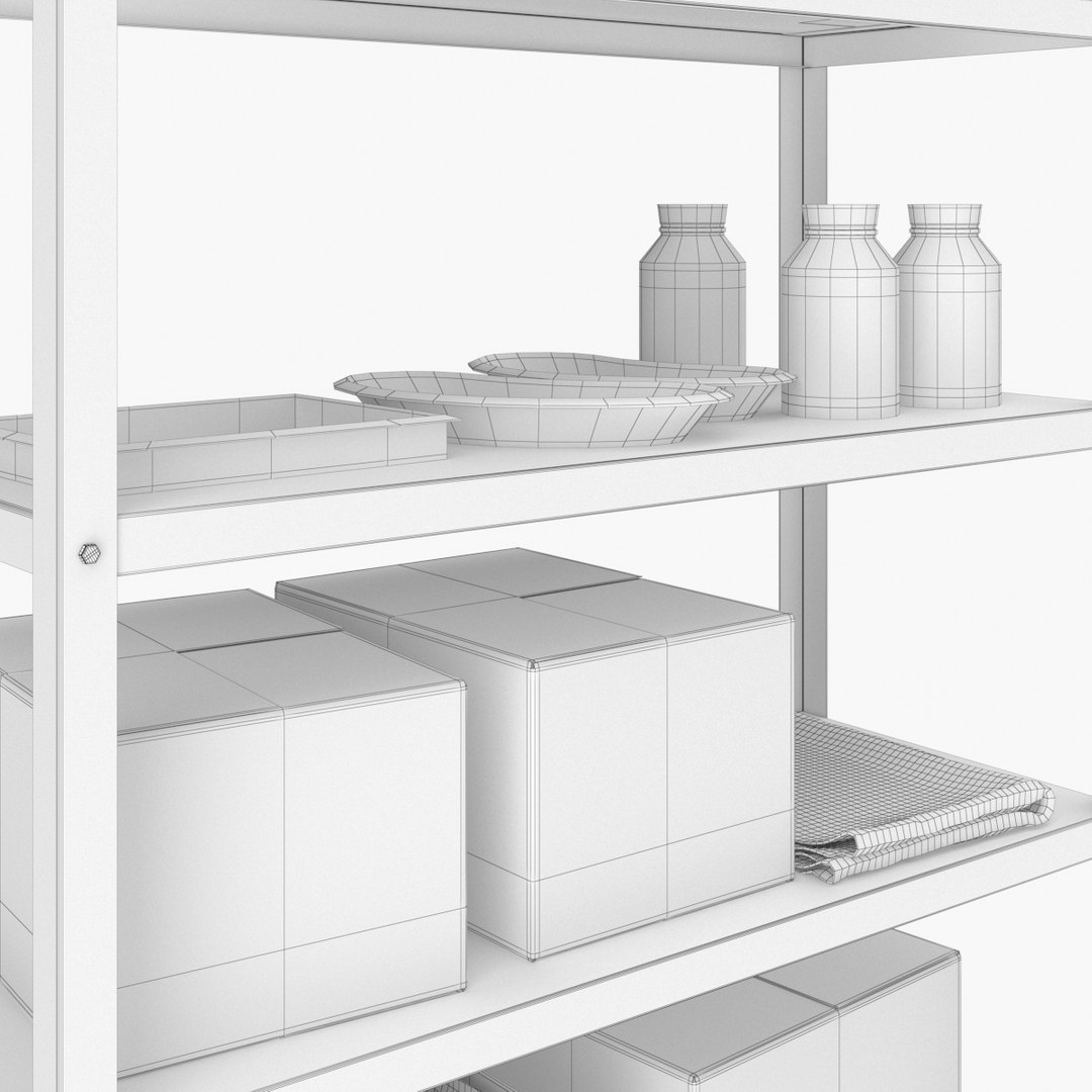 Realistic medical rack items 3D - TurboSquid 1208192