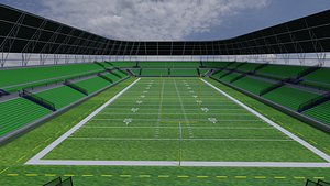 American Football Stadium Blender Models for Download | TurboSquid
