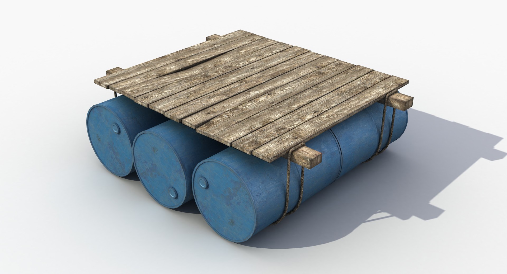 Old Raft 3D Model - TurboSquid 1670943
