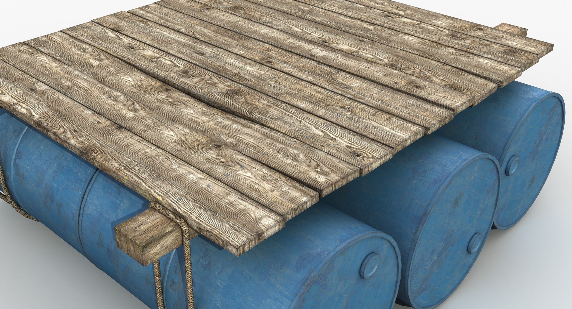 Old Raft 3D Model - TurboSquid 1670943