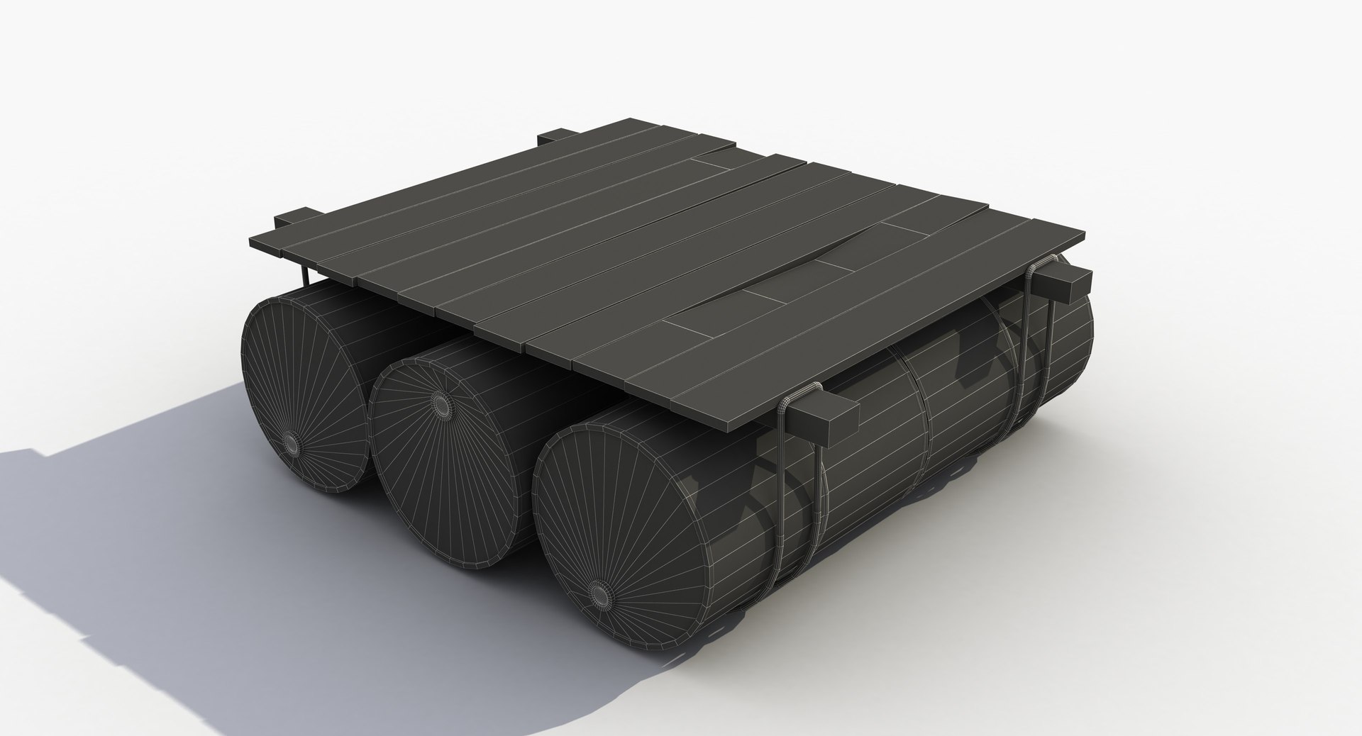 Old Raft 3D Model - TurboSquid 1670943