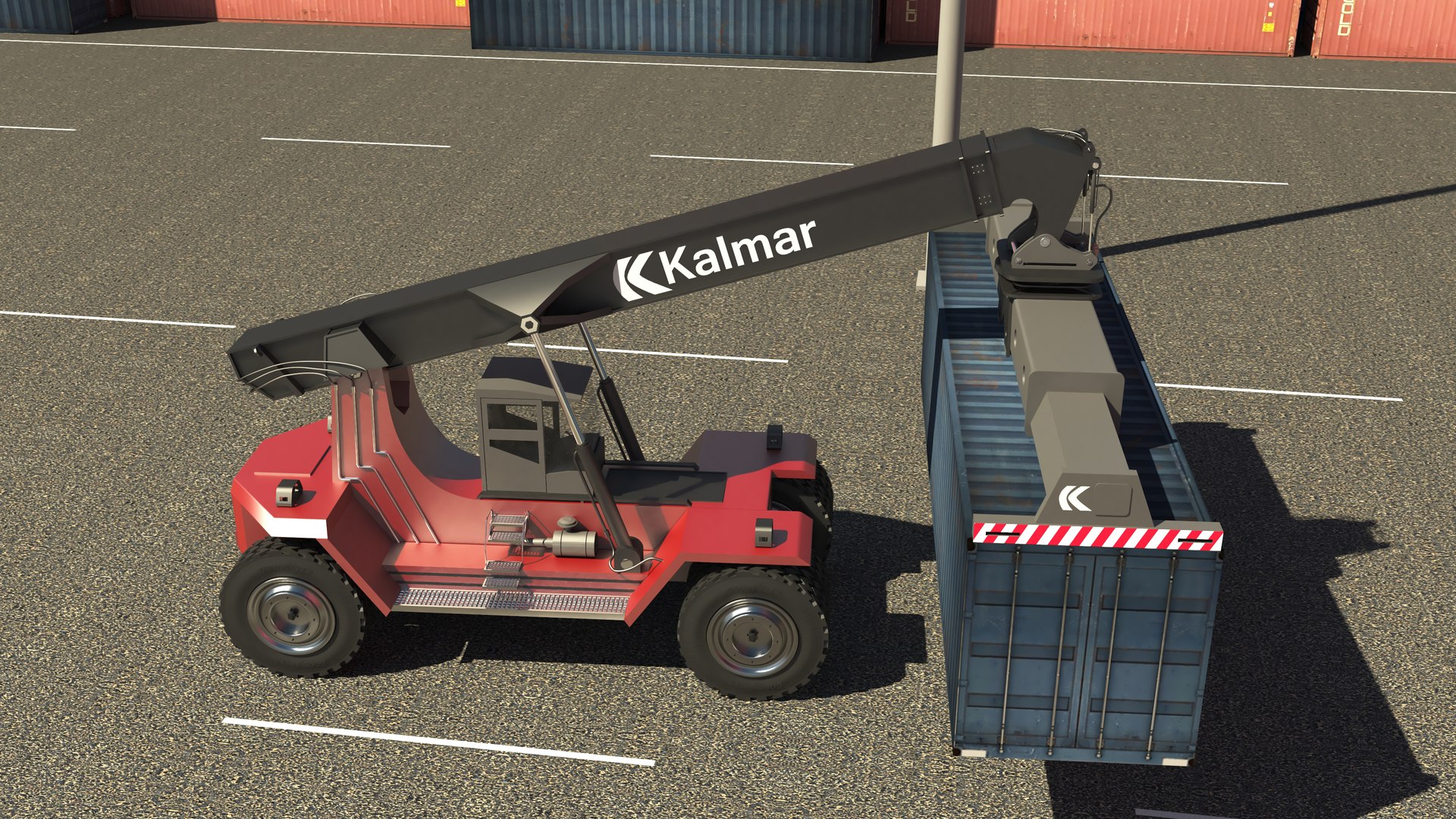 3D Port Terminal Model - TurboSquid 2313580