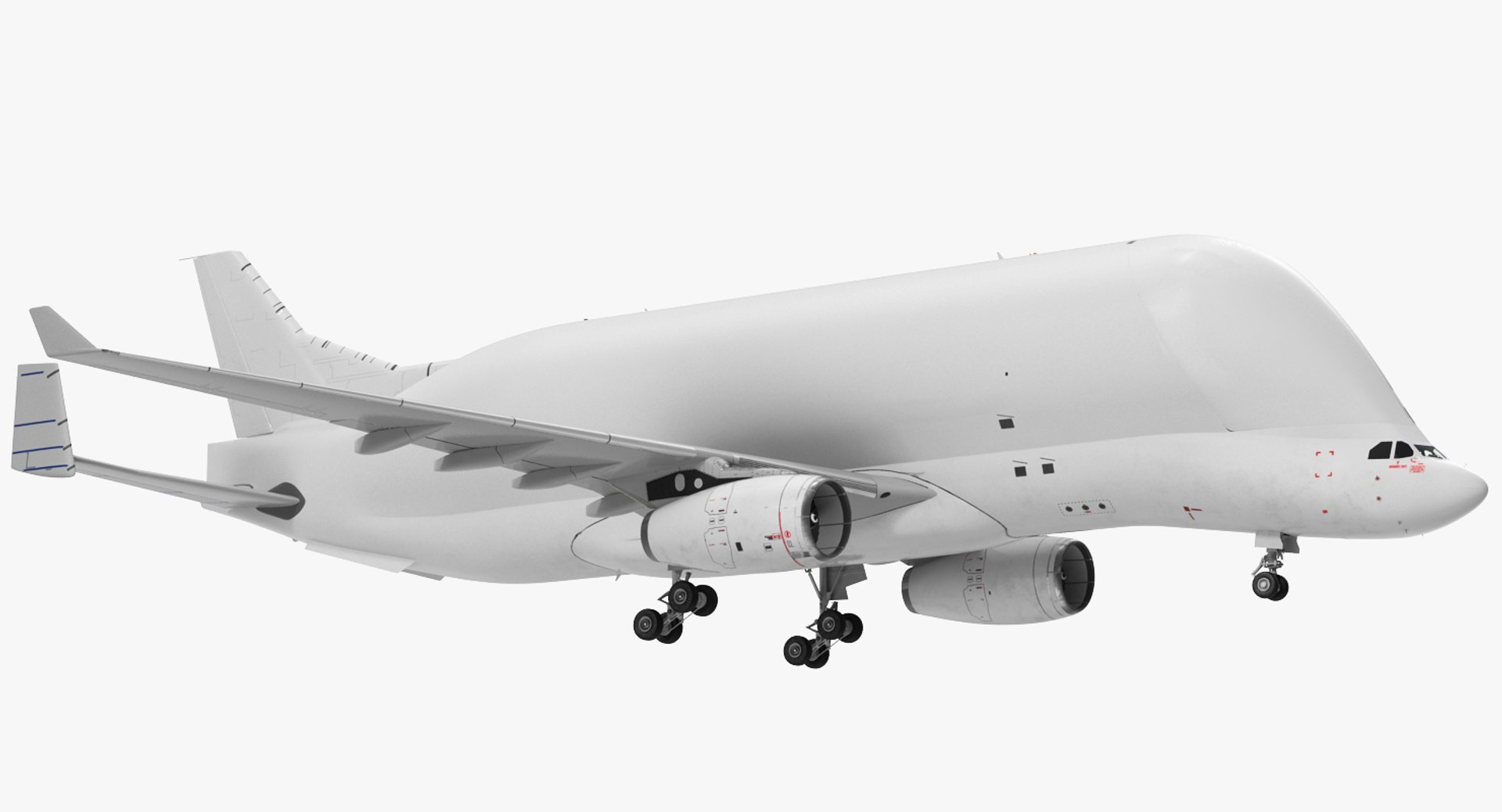 3D large transport aircraft air model - TurboSquid 1398416