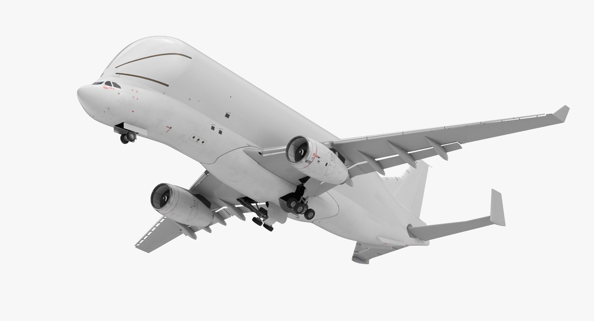 3D Large Transport Aircraft Air Model - TurboSquid 1398416