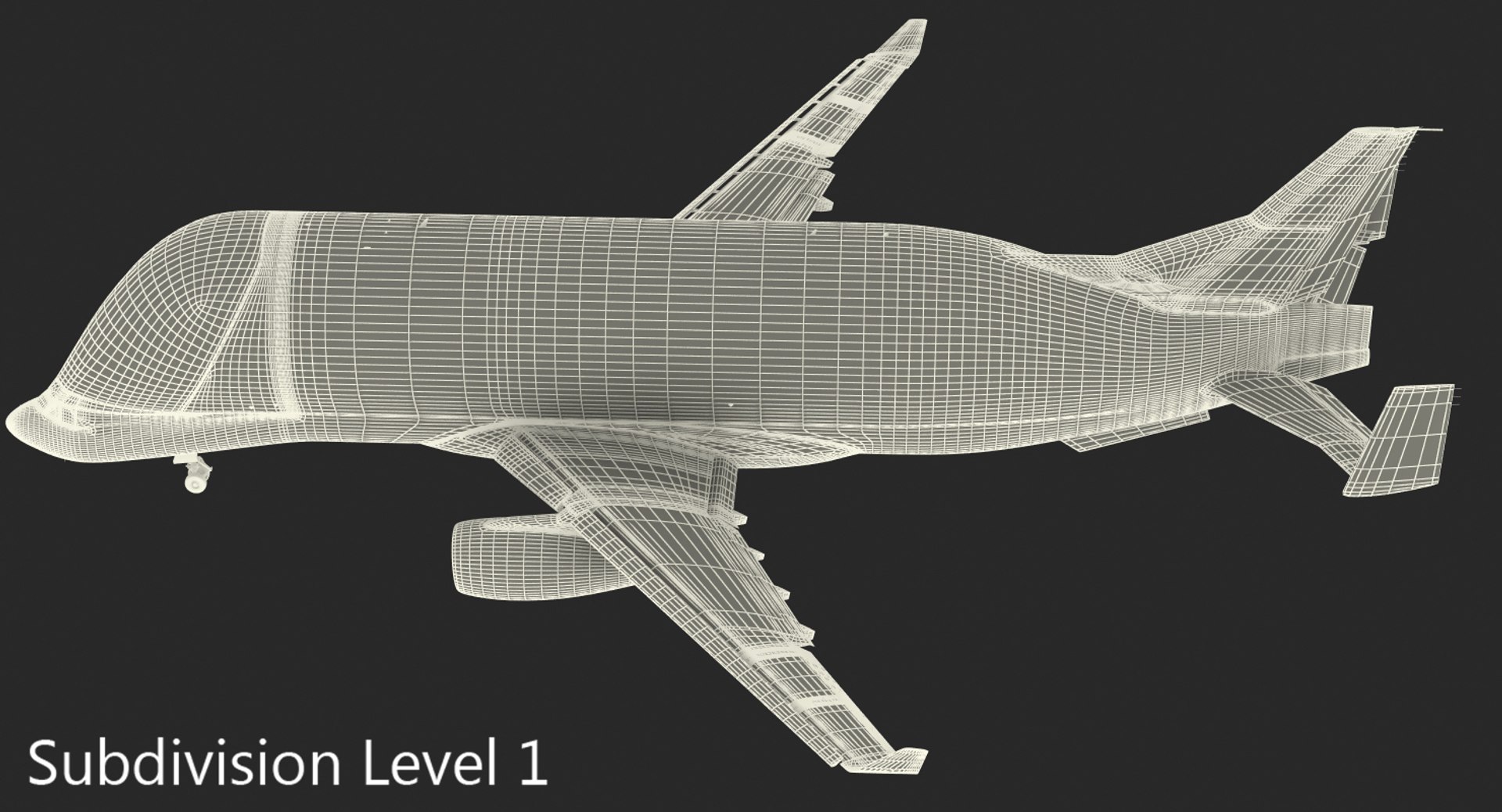 3D large transport aircraft air model - TurboSquid 1398416