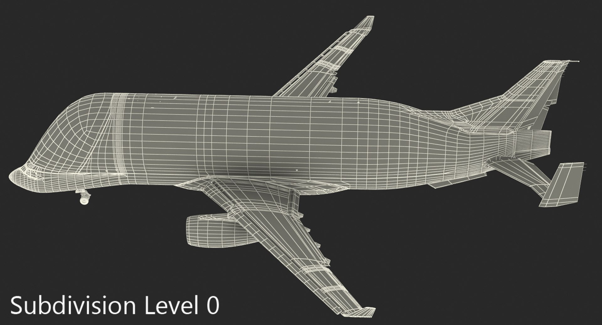 3D large transport aircraft air model - TurboSquid 1398416