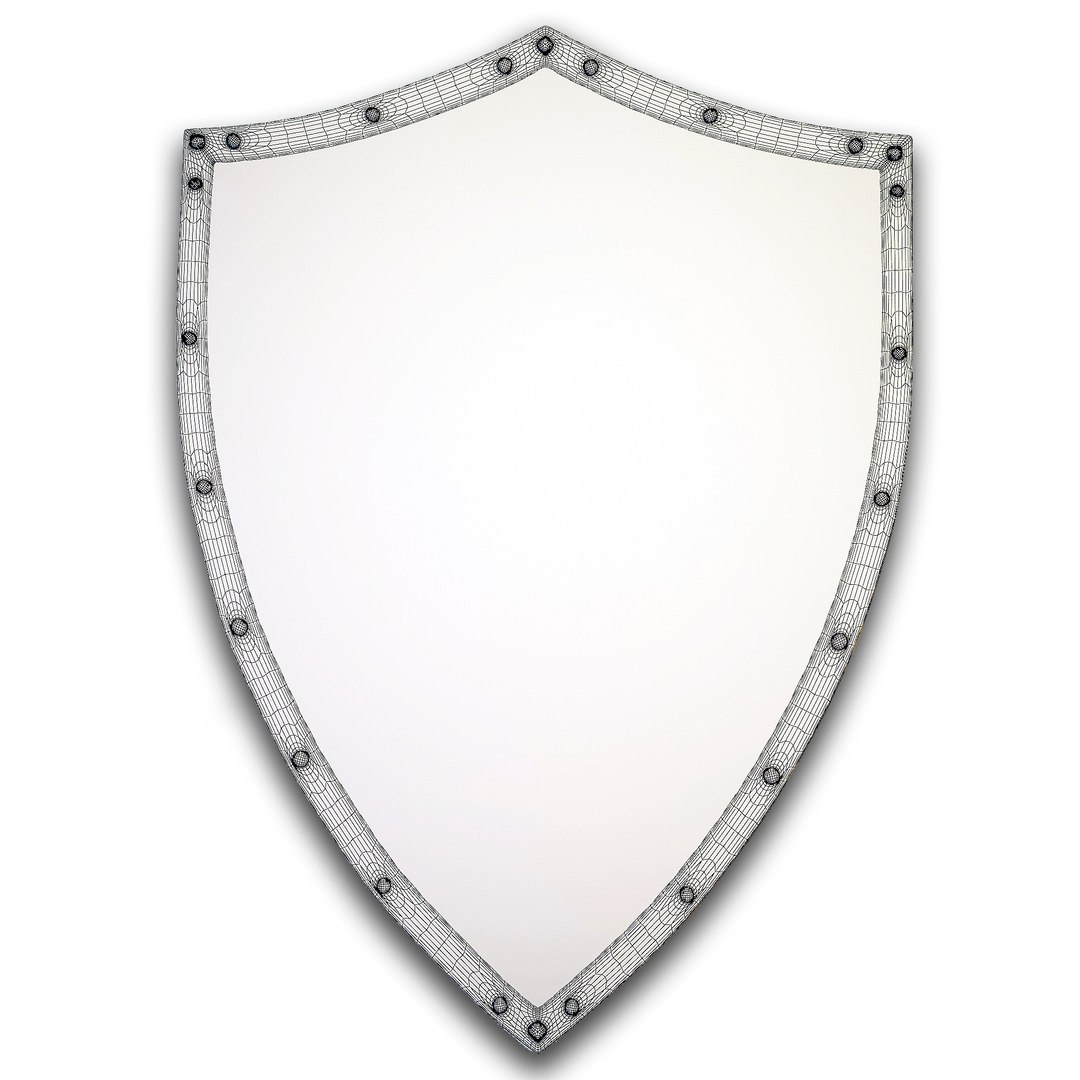 Metal shield 3D model - TurboSquid 1368794
