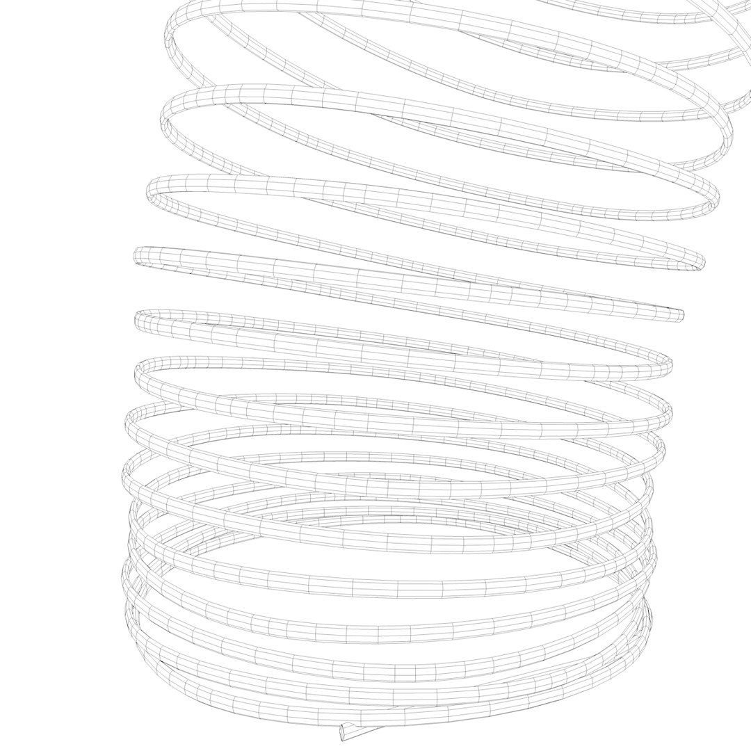 Metal Spiral Spring 3D Model - TurboSquid 1410601