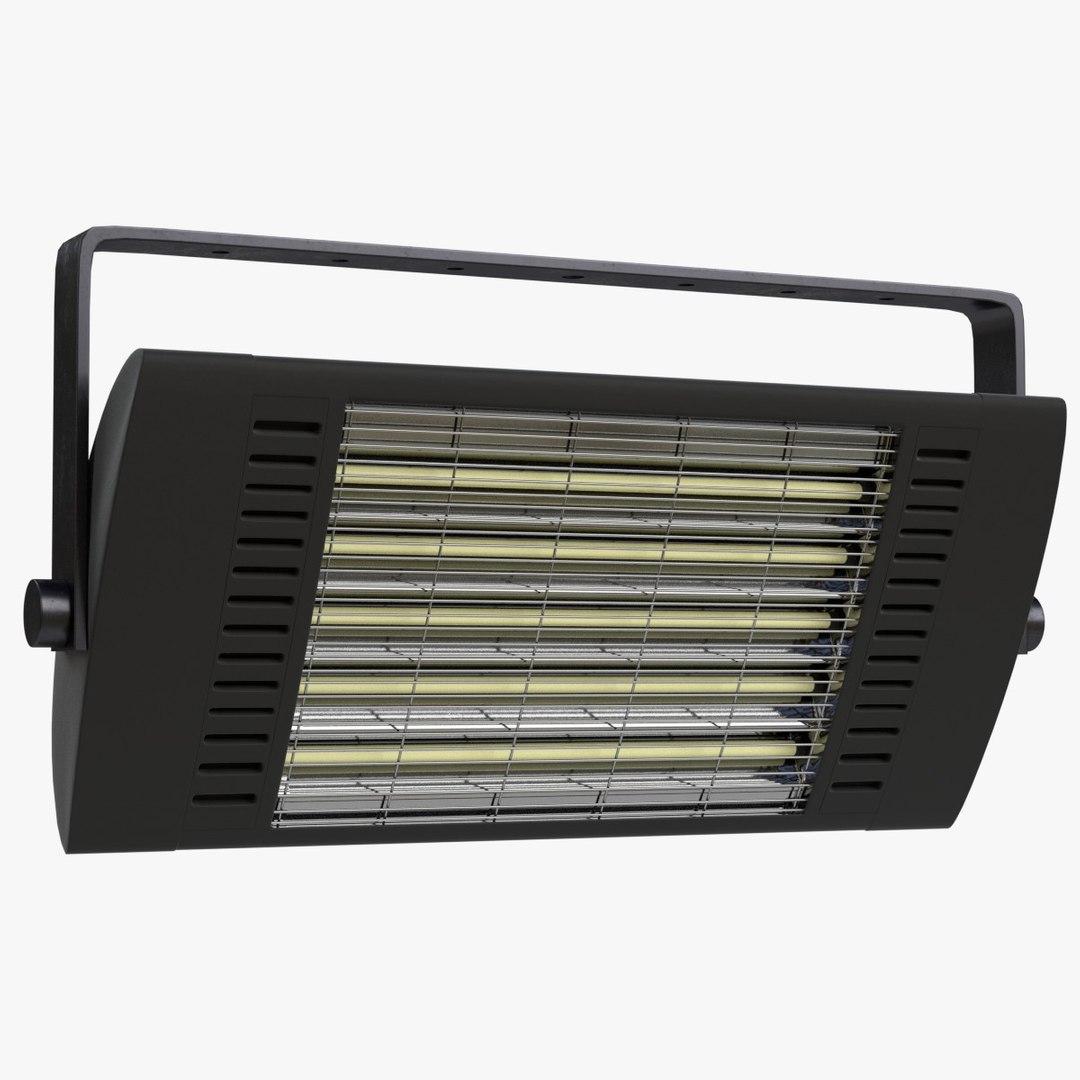 3D model wall mounted halogen heater - TurboSquid 1362693
