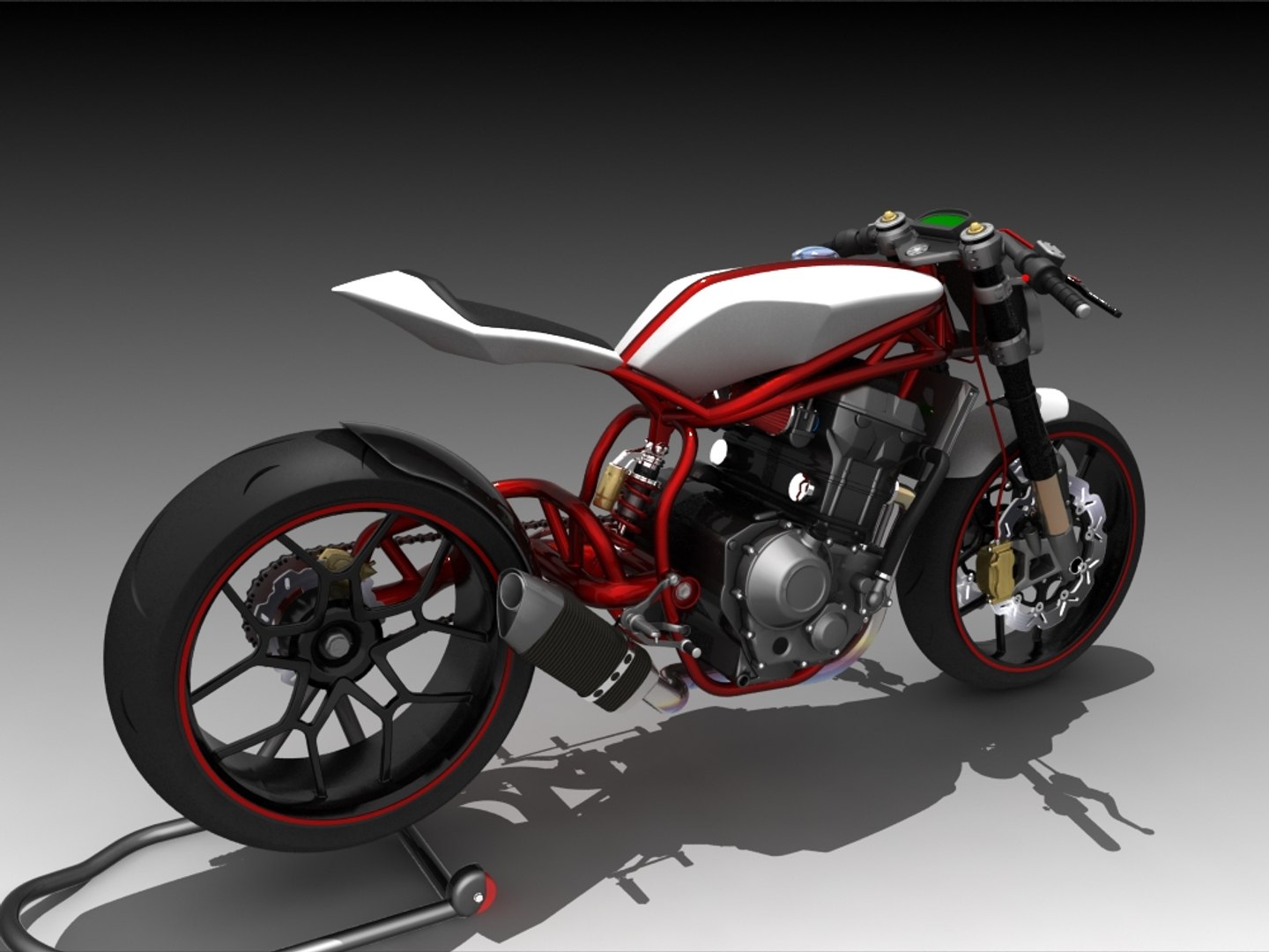 3D Motorcycle Concept - TurboSquid 1224823