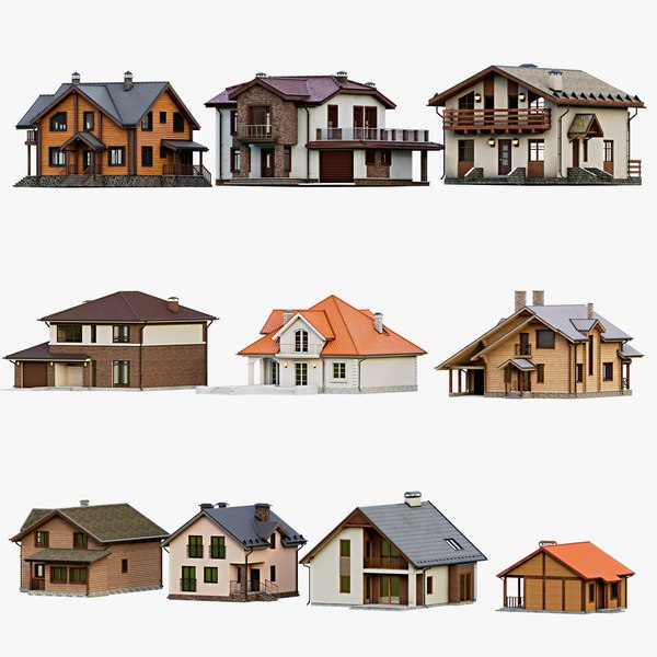 3ds max cottage vinyl siding