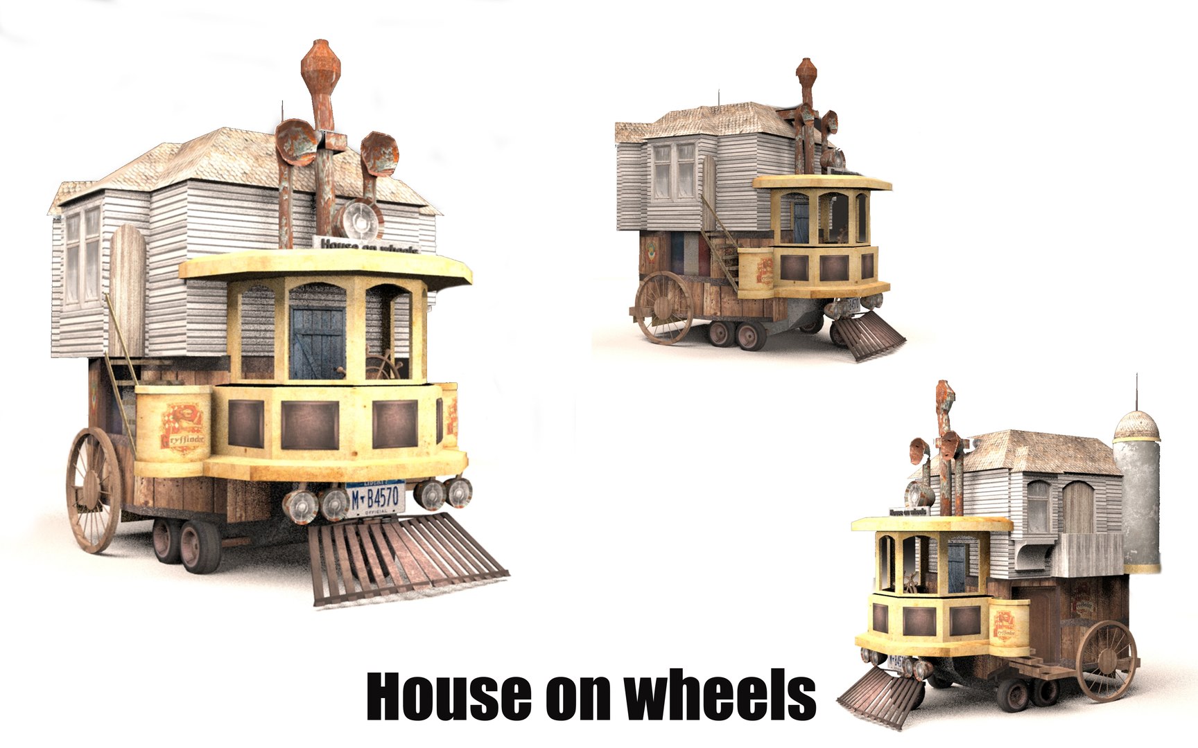 House Wheels 3D Model | 1147816 | TurboSquid