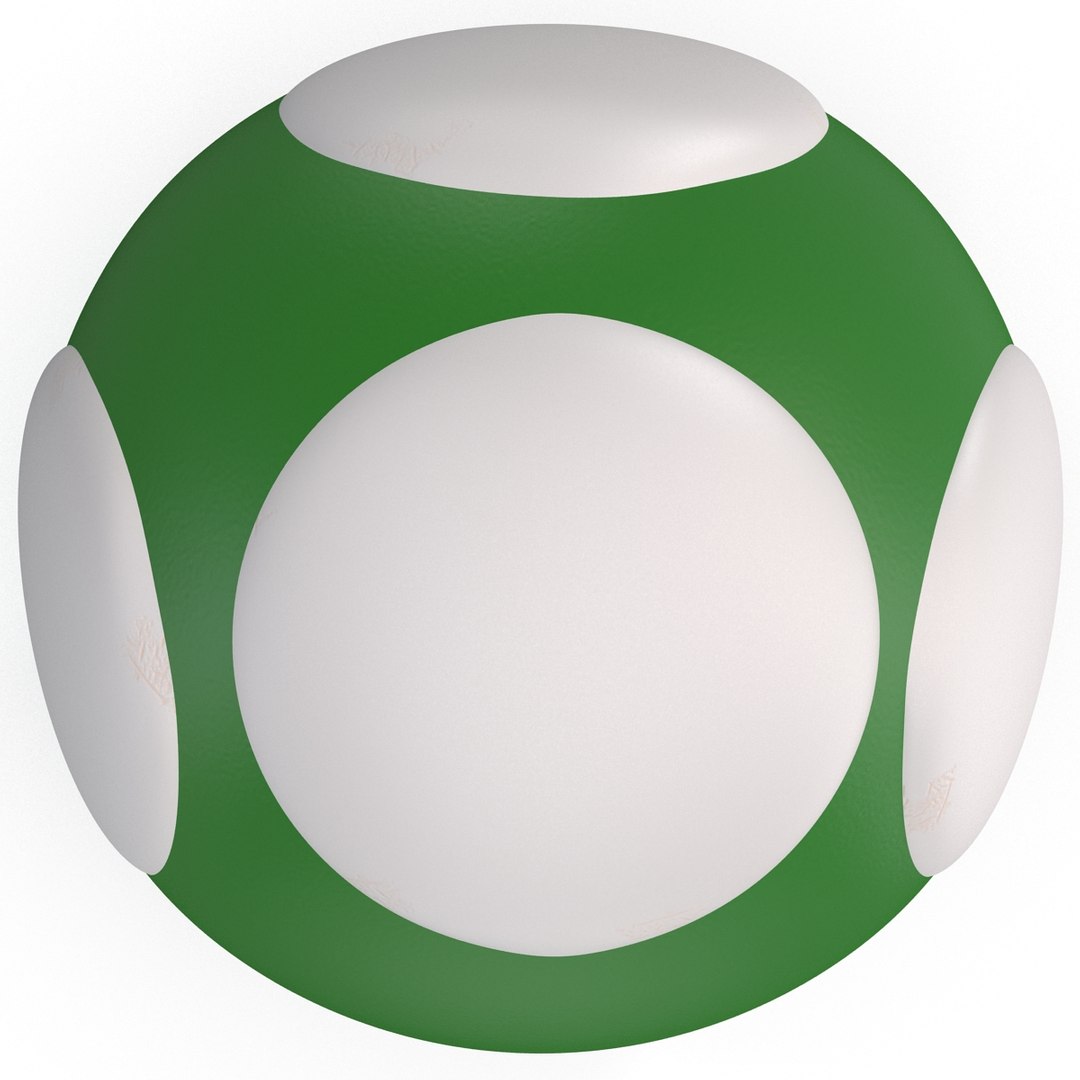 Super Mario Green Mushroom Max