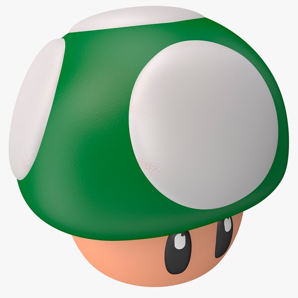 Mario Mushroom 3D Models for Download | TurboSquid