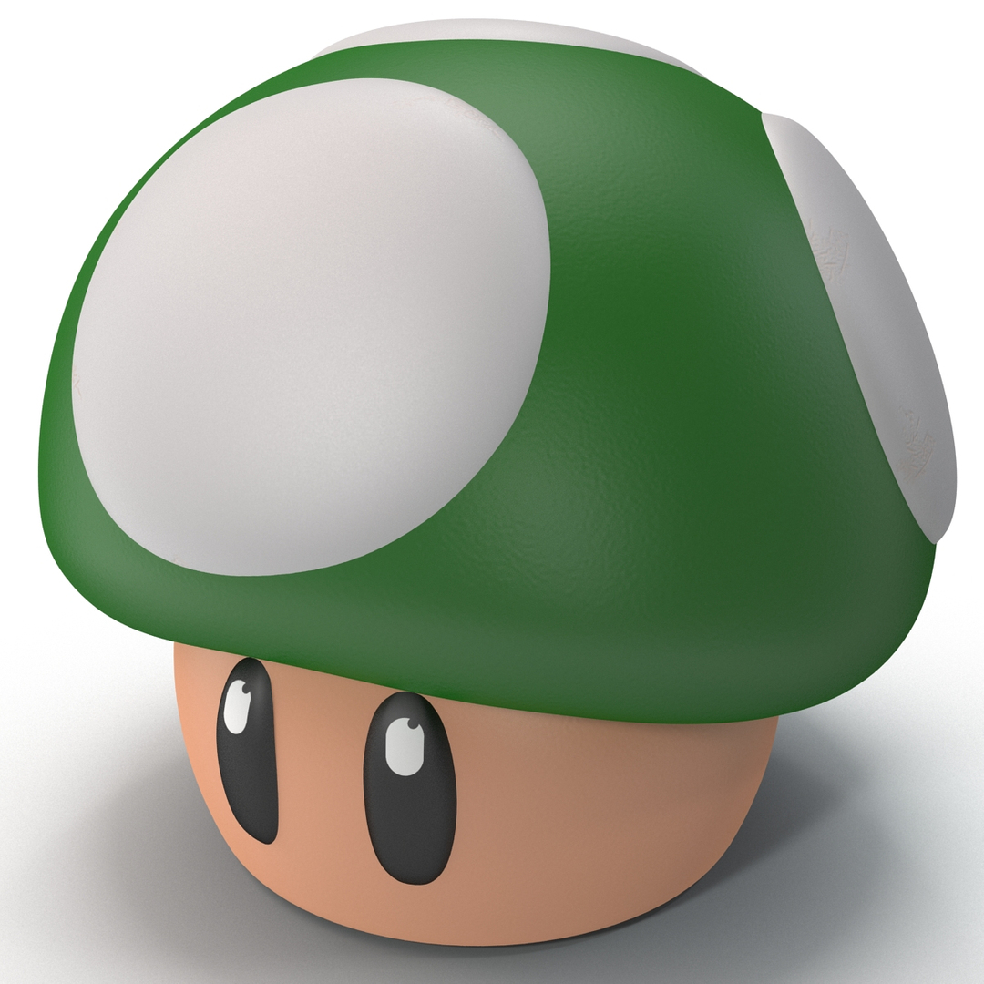 Super Mario Green Mushroom Max