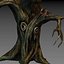 3d tree monster model