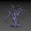 3d tree monster model