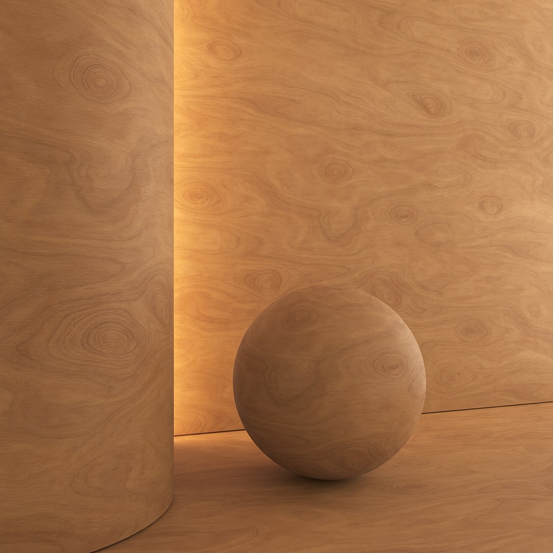 3D Birch Plywood Wood Material 01 Model - TurboSquid 2466153