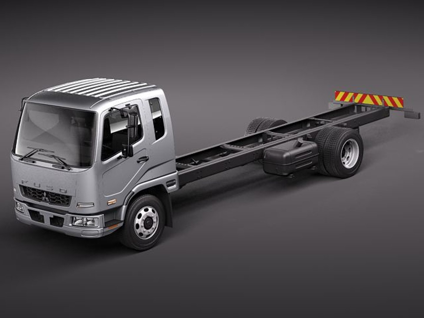 Mitsubishi Fuso Fk13 Truck 3d Model