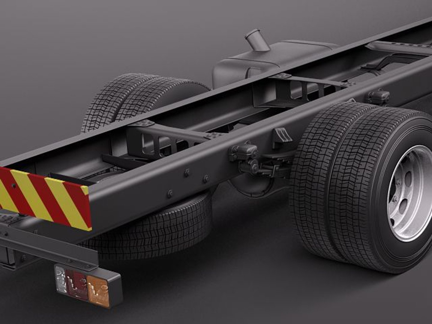 Mitsubishi Fuso Fk13 Truck 3d Model