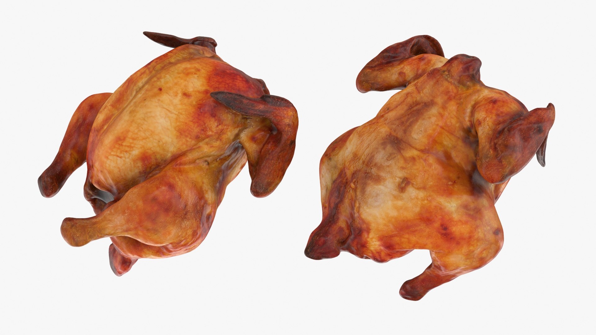 Food Cloche And Roasted Chicken 3D Model - TurboSquid 2211699