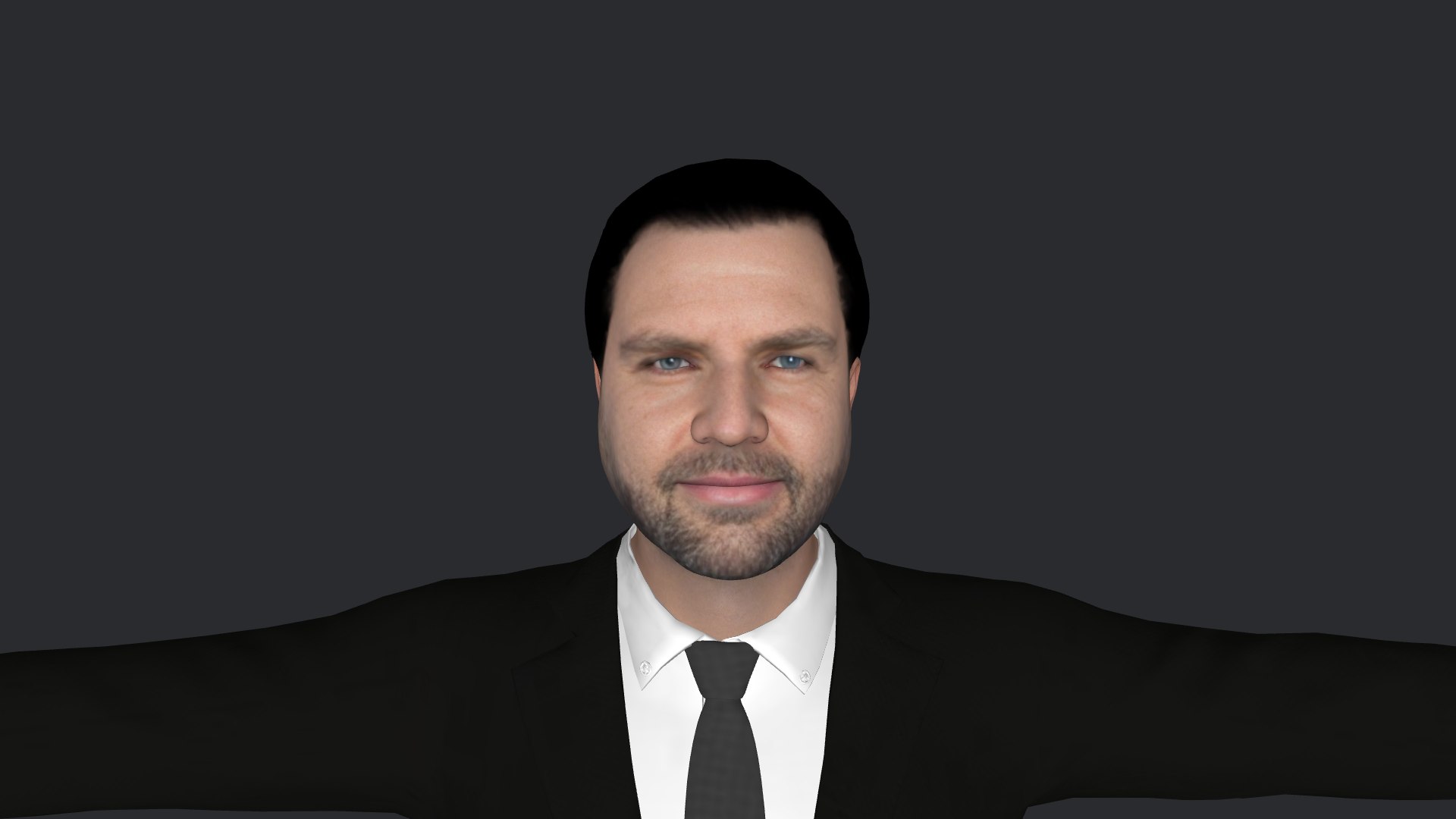 JD Vance Hyper Realistic Full Body Fully Rigged 3D Character 3D Model ...