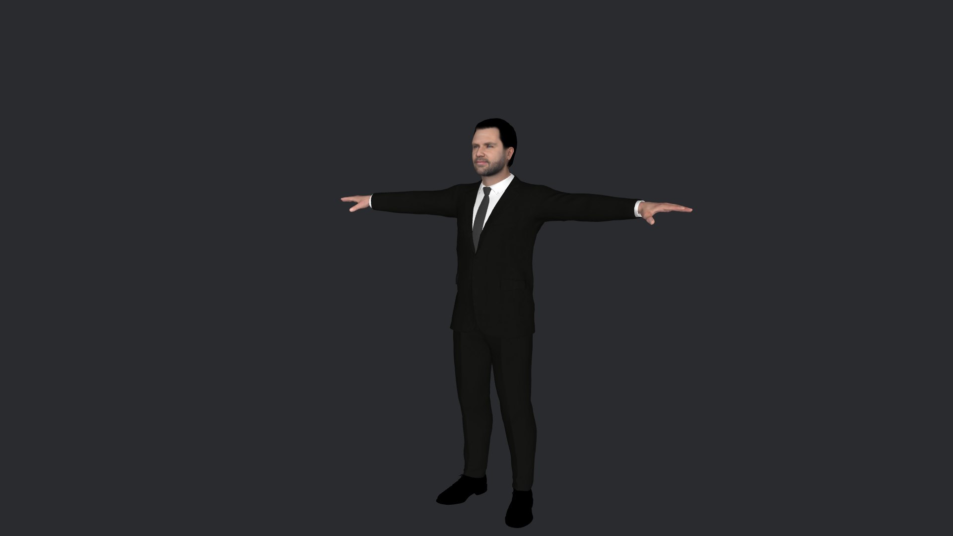 JD Vance Hyper Realistic Full Body Fully Rigged 3D Character 3D Model ...