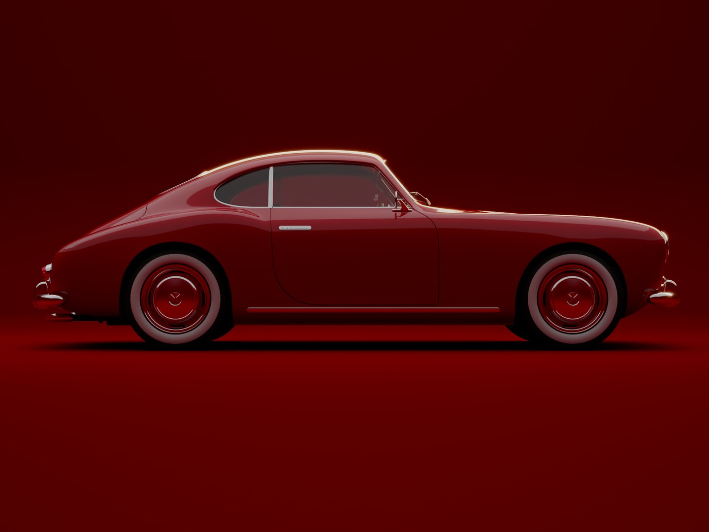 AC01 Classic Sport 50s Car Model - TurboSquid 2129458