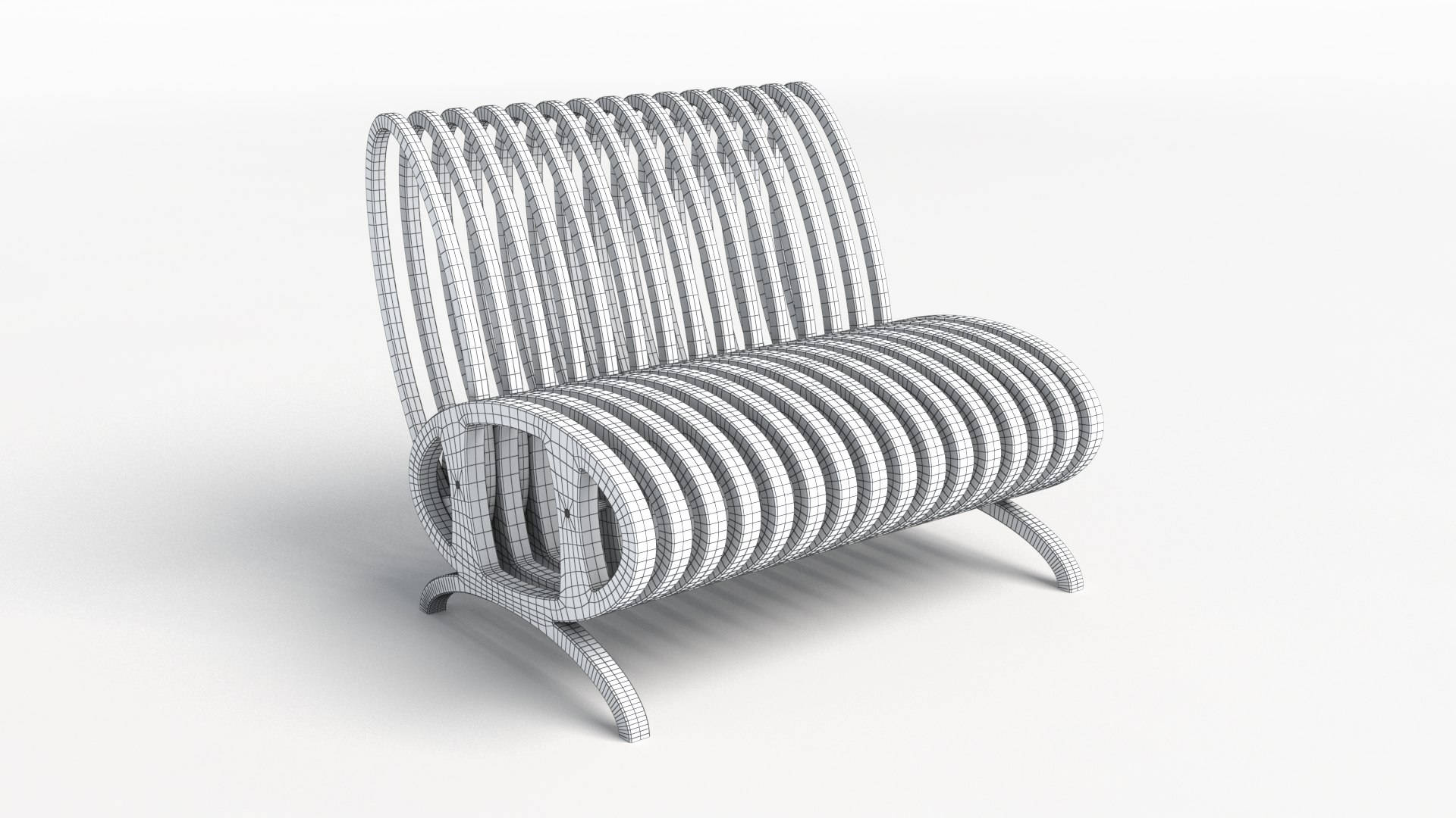 3D Parametric Lounge Chair - TurboSquid 2392478