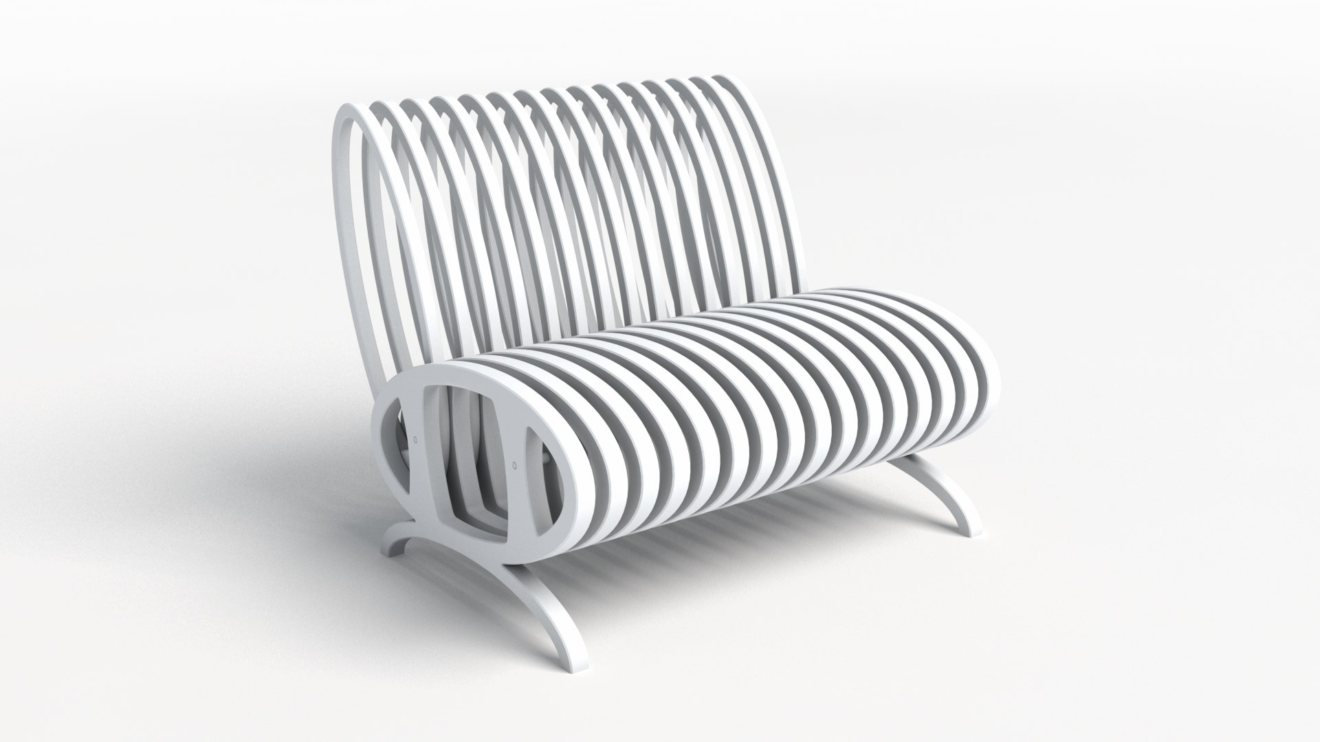 3D Parametric Lounge Chair - TurboSquid 2392478