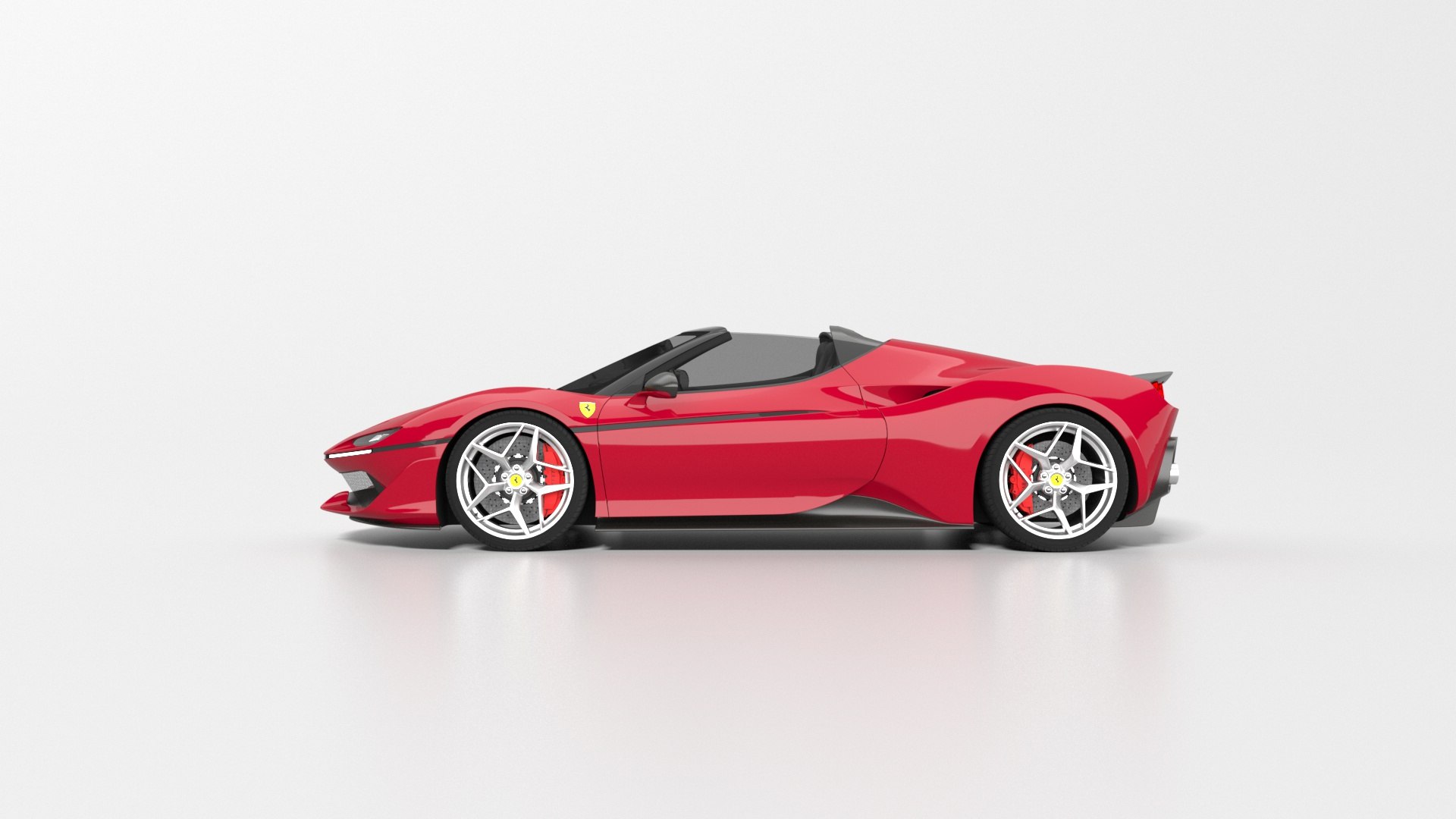 3D Ferrari J50 Model - TurboSquid 2324034