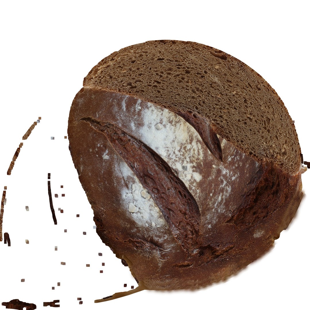 3D Retopology Loaf Bread - TurboSquid 1270172