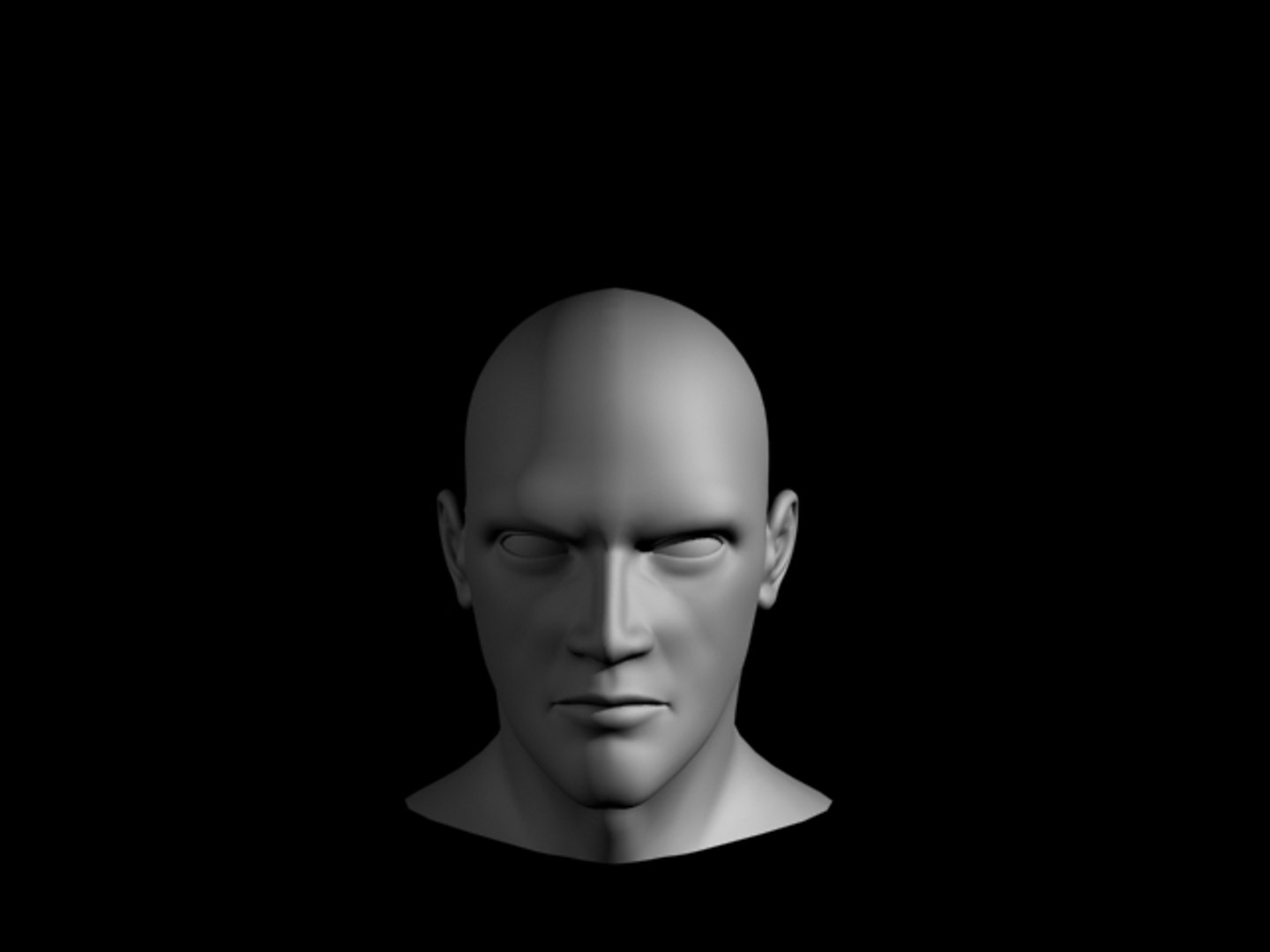 3d Model Warrior Head