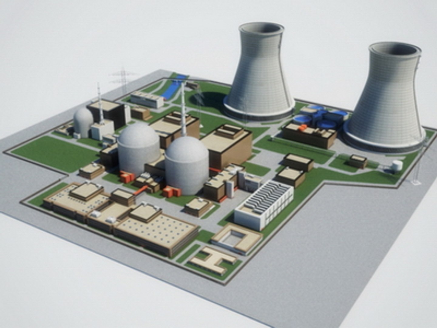 How To Make Nuclear Power Plant Model