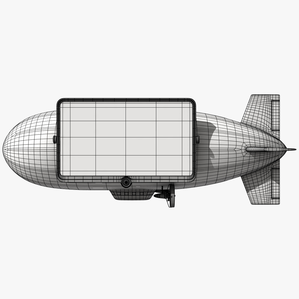 obj blimp screen