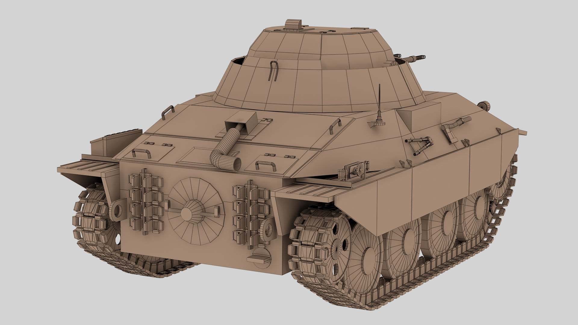 3D Flakpanzer 38t Kugelblitz Model - TurboSquid 2241576