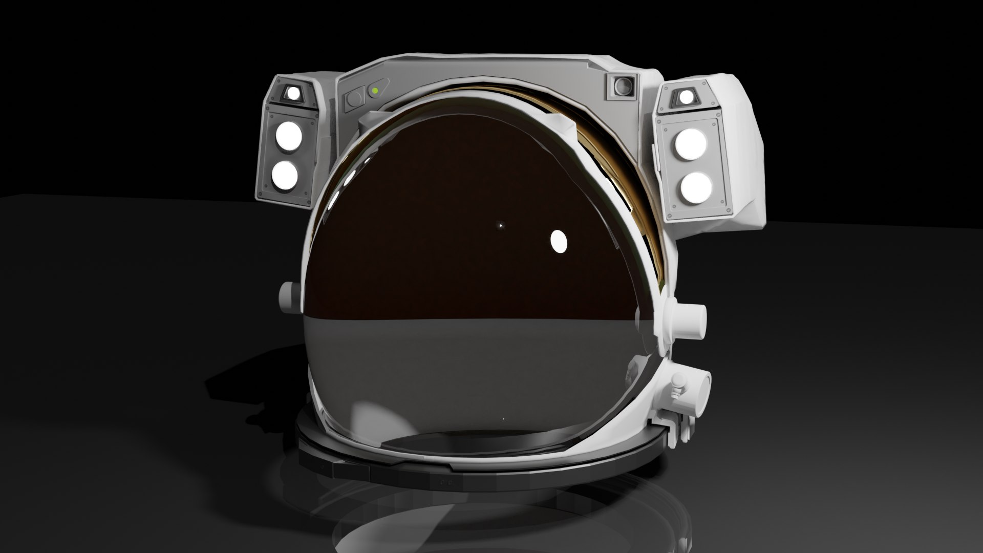 3D Model Astronaut Helmet - TurboSquid 1810002