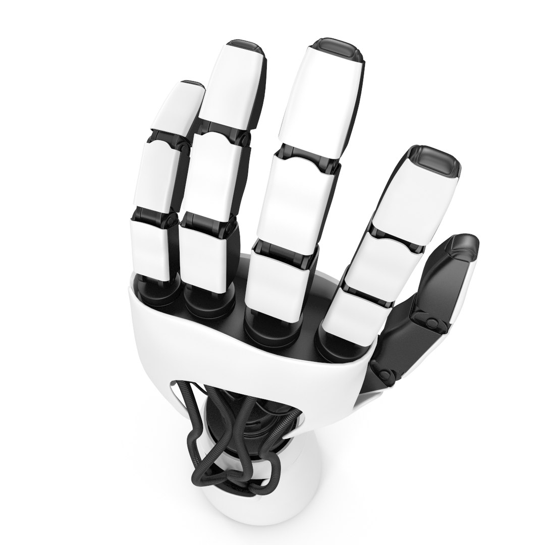 3d robot hand model
