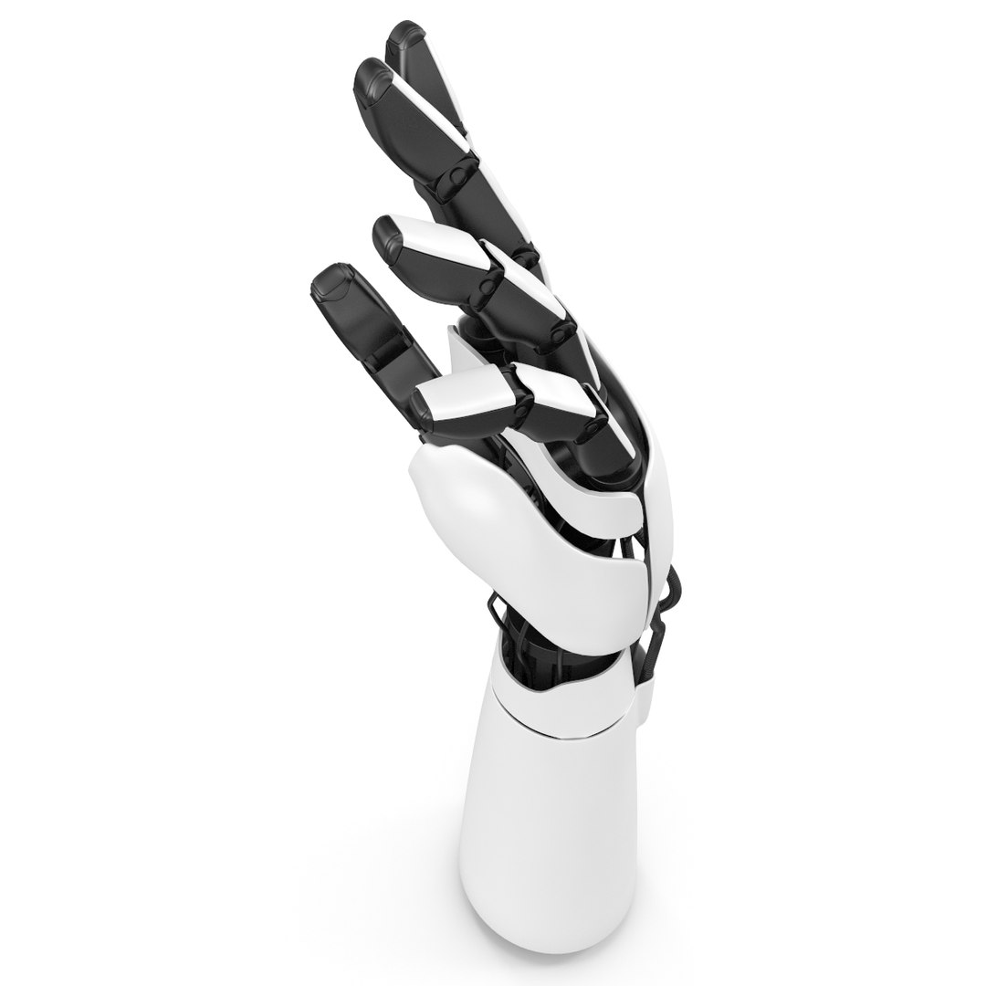 3d robot hand model