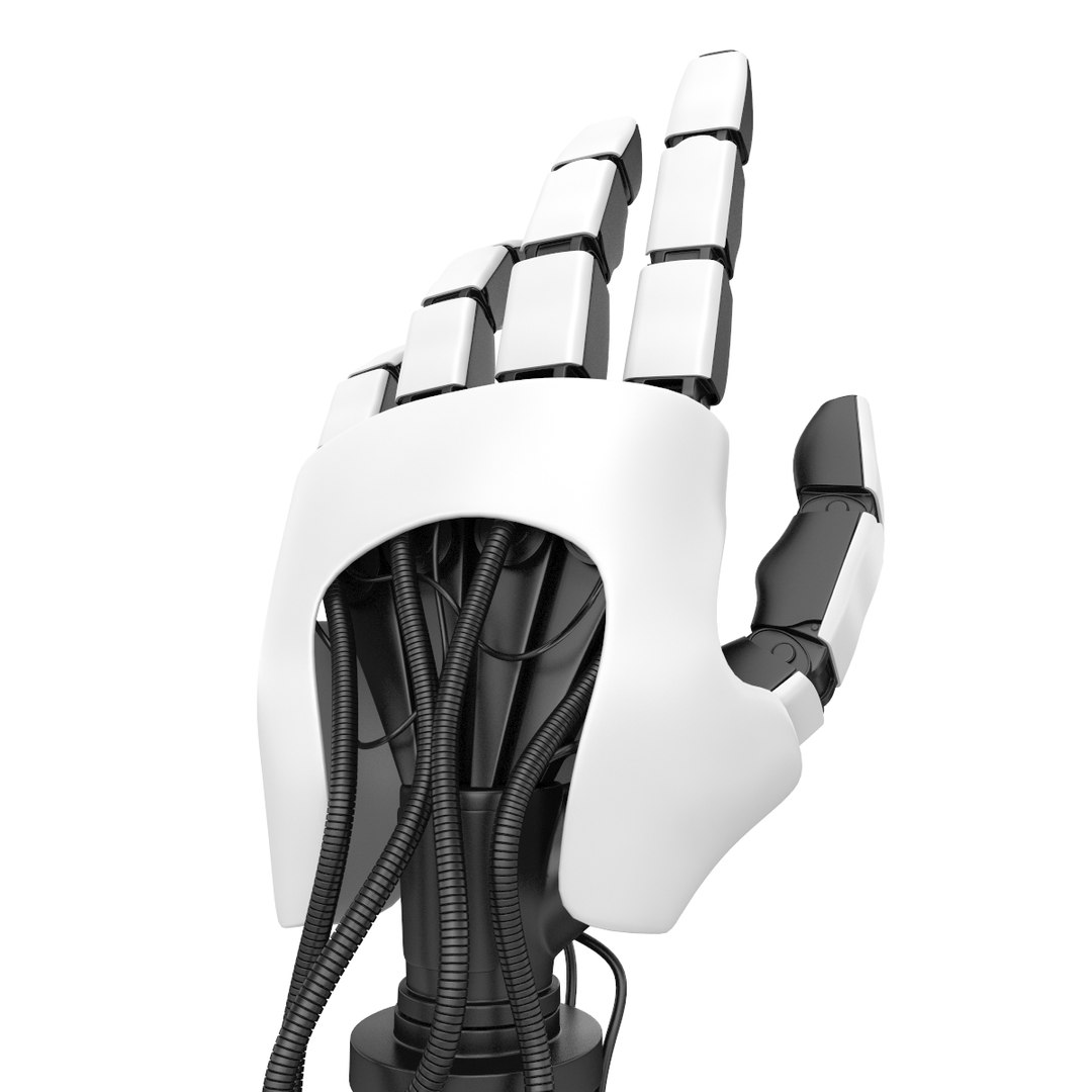3d robot hand model