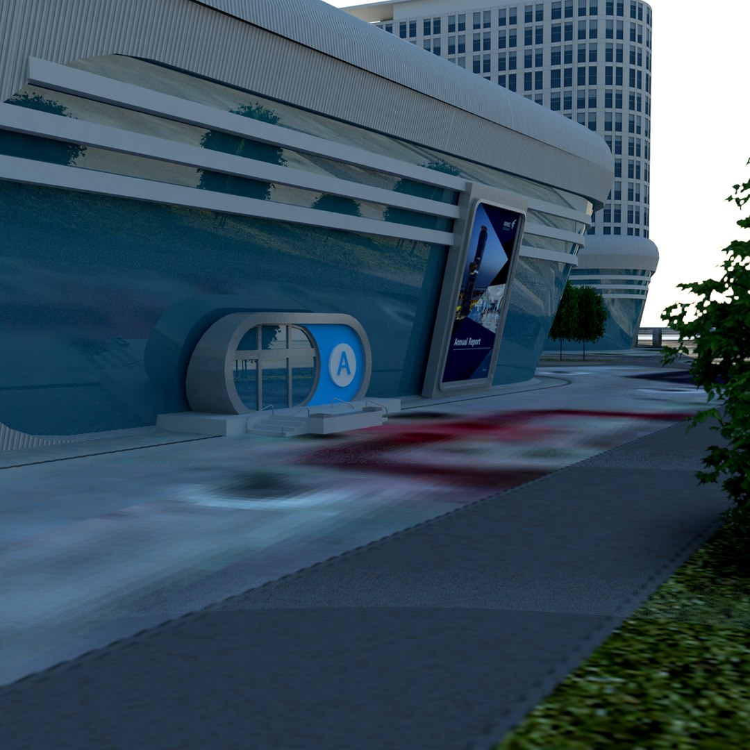 Capital Gate Buildings Model - TurboSquid 1257424