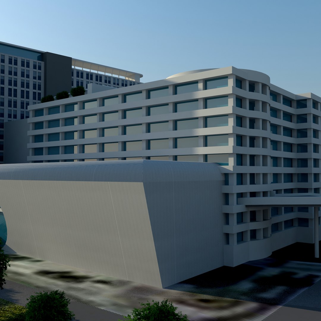 Capital Gate Buildings Model - TurboSquid 1257424