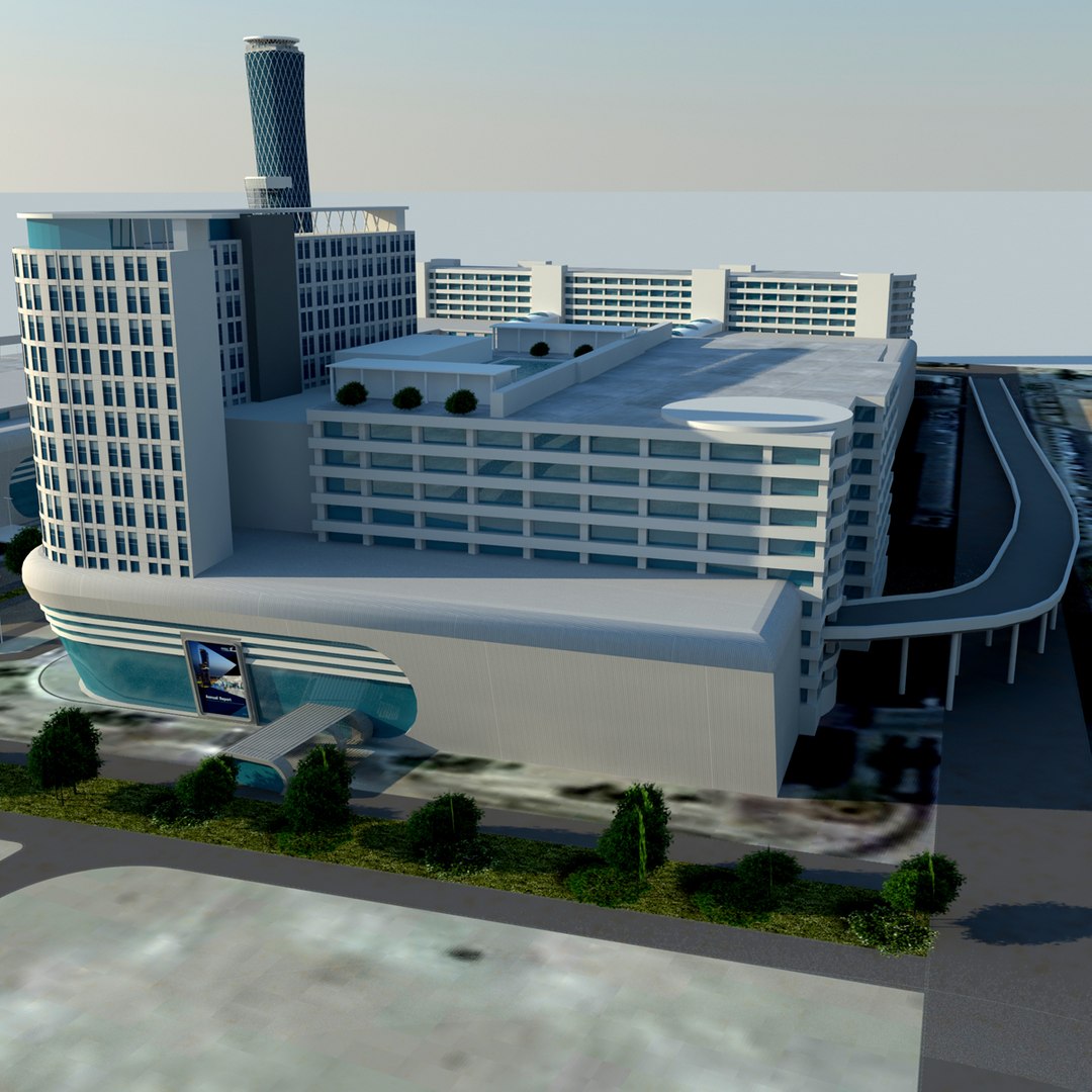 Capital Gate Buildings Model - TurboSquid 1257424