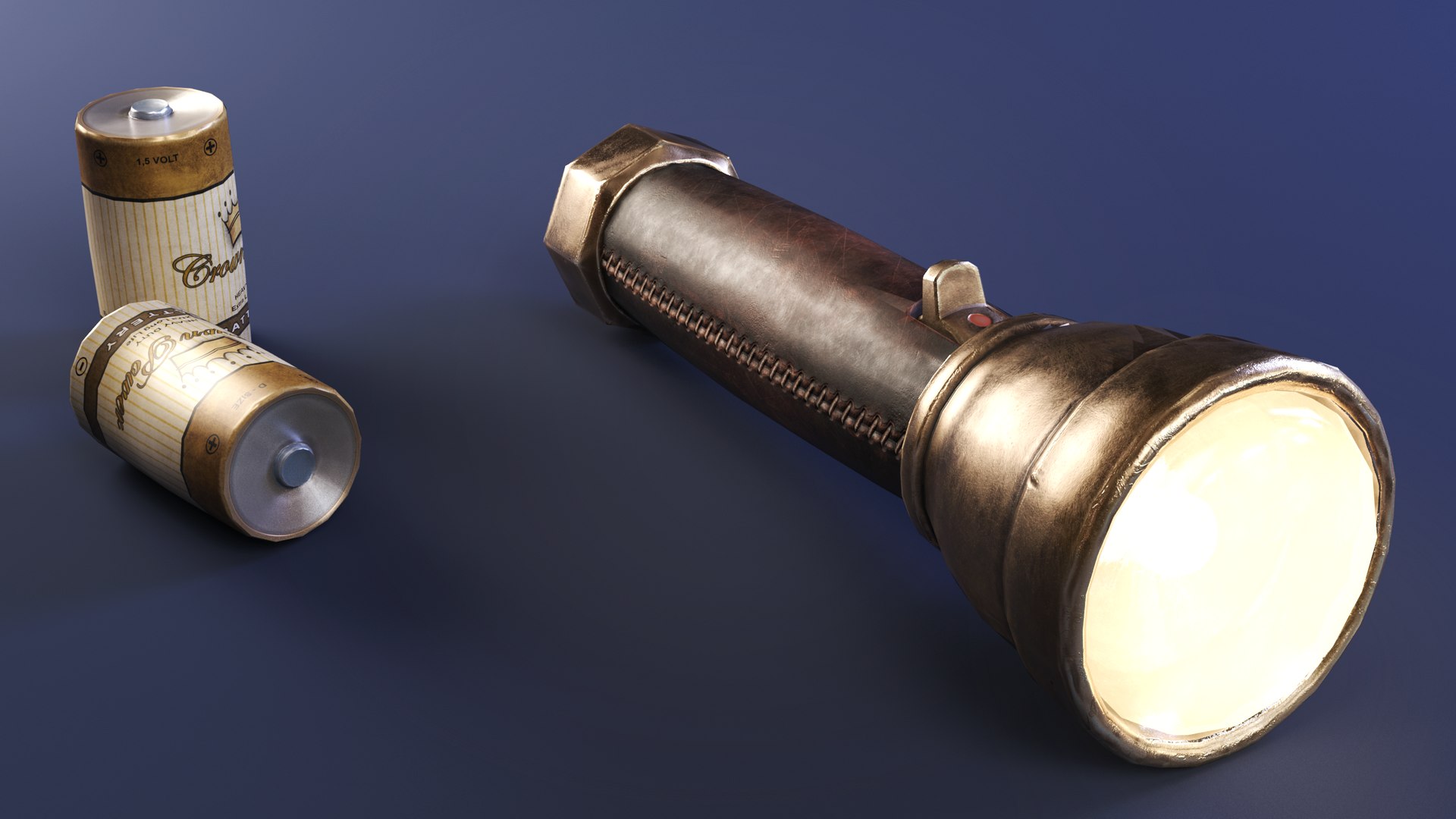 Stylized Flashlight 3D Model - TurboSquid 1808803