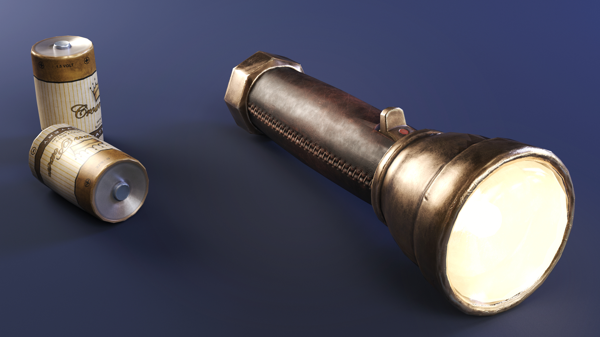 Stylized Flashlight 3D model - TurboSquid 1808803