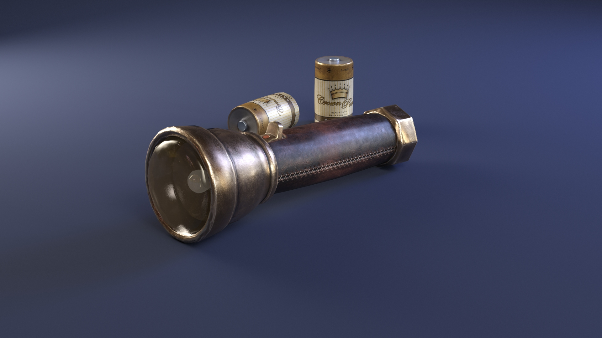 Stylized Flashlight 3D Model - TurboSquid 1808803